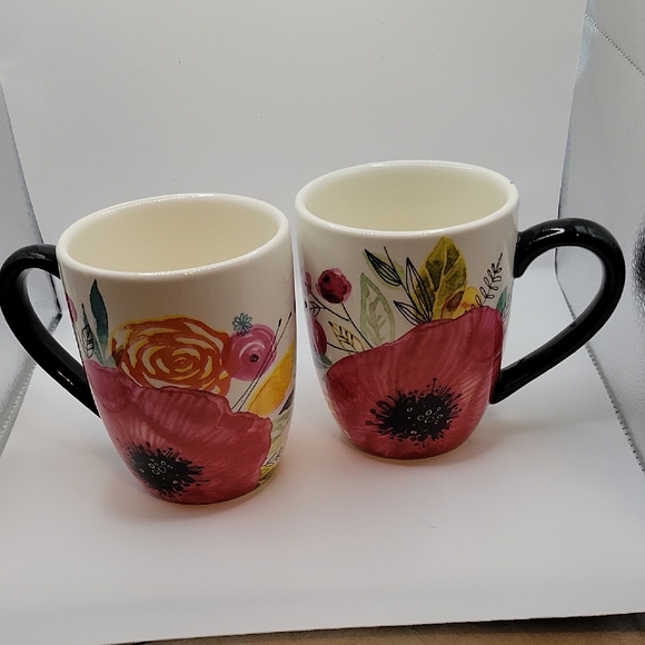 Certified International | Dining | 2 Spring Summerfloral Ceramic Mugs ...